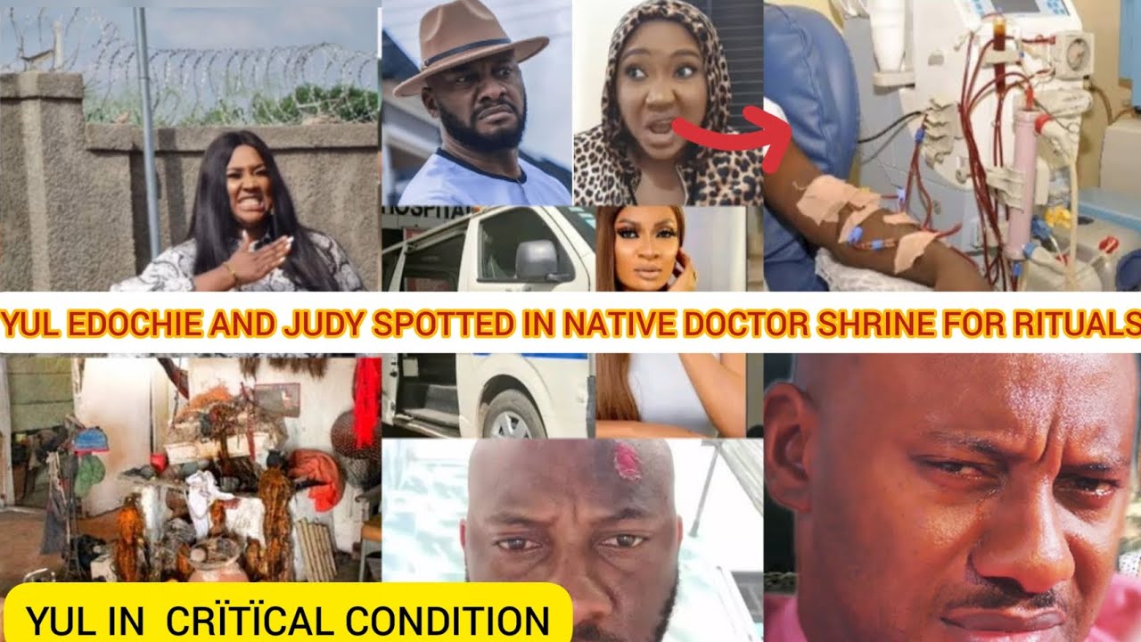 YUL EDOCHIE AND JUDY AUSTIN SPOTTED IN A NÃTIVE DOCTOR SHRÏNE AS YUL IN ...