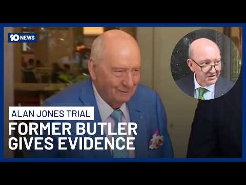Alan Jones’ Former Butler Tells Court Jones’ Would Allegedly “Slap Men On The Bottom” | 10 News