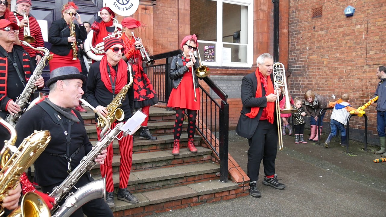 The Peace Artistes Street Band Middlewich 2019 - YouTube