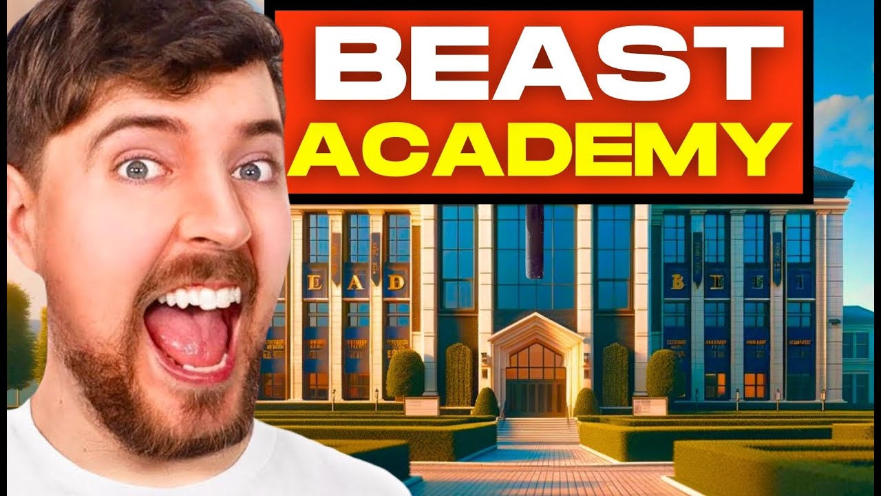 MrBeast JUST ANNOUNCED His GROUNDBREAKING High School! - YouTube