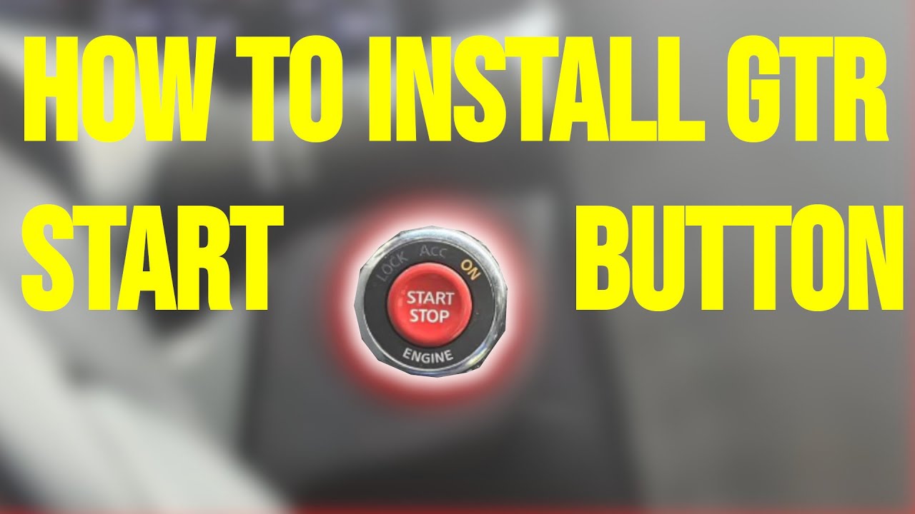 Installing a GTR Button On The G37 - YouTube