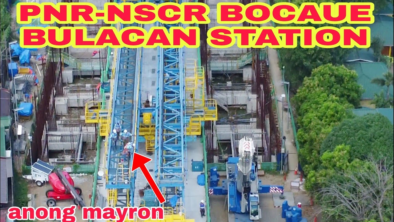 PNR NSCR UPDATE BOCAUE BULACAN STATION Feb 20,2022 - YouTube