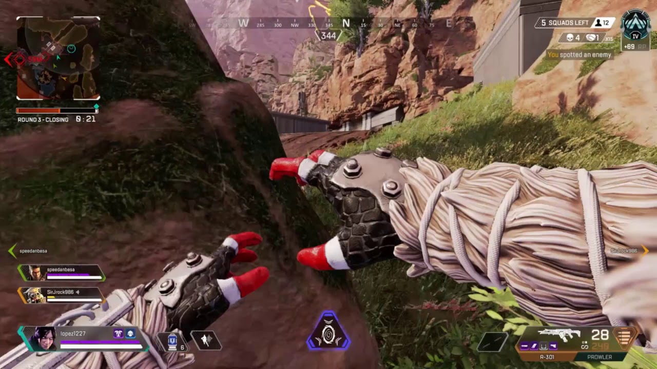 Insane Rank Game Next to Containment - PS4 Apex Legends - YouTube
