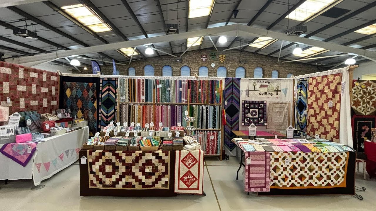 The Quilt Show Malvern Autumn 2024 - YouTube