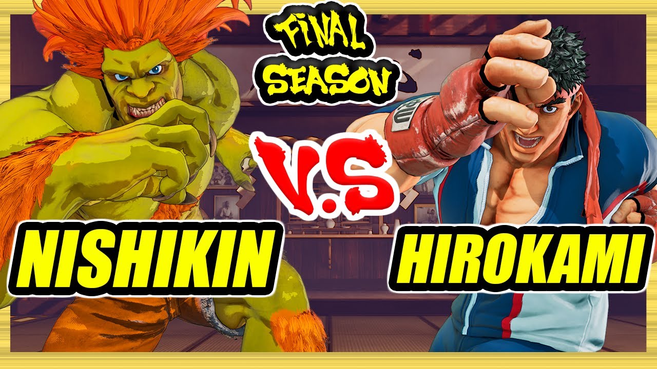 SFV CE 🔥 Nishikin (Blanka) vs Hirokami (Ryu) 🔥 Ranked Set 🔥 Street ...