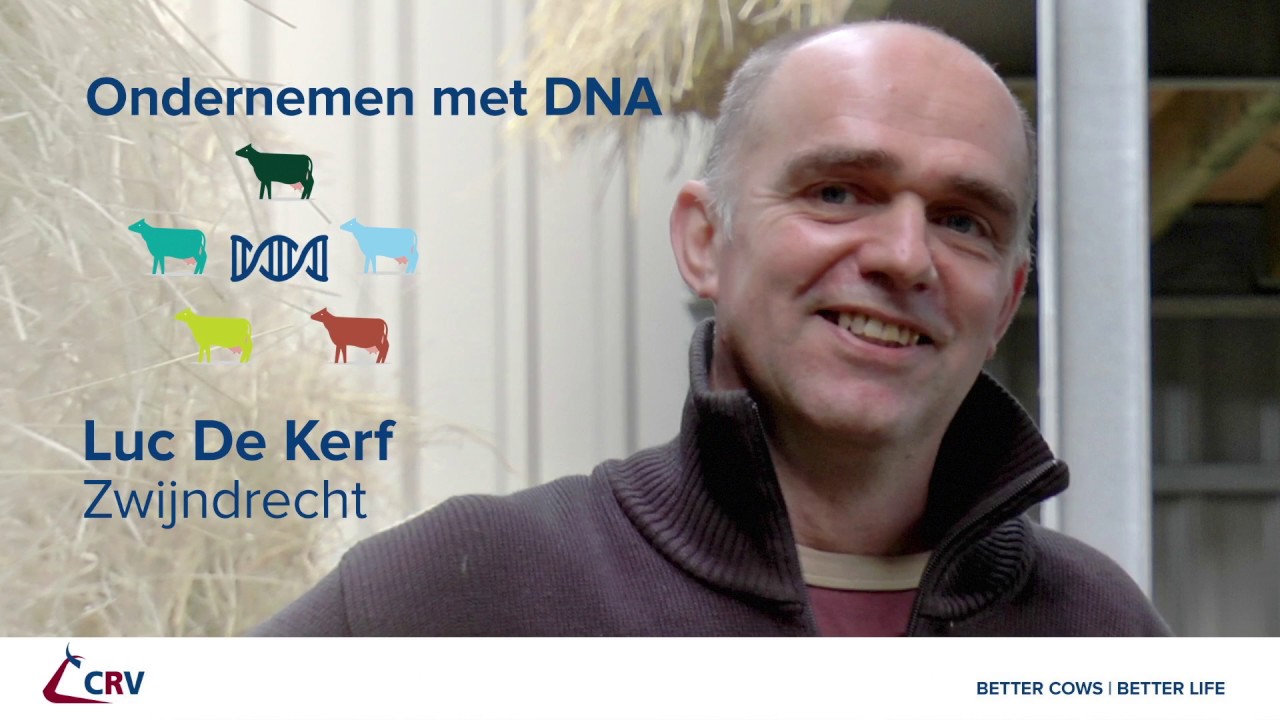 CRV - Ondernemen met DNA - Luc de Kerf - YouTube