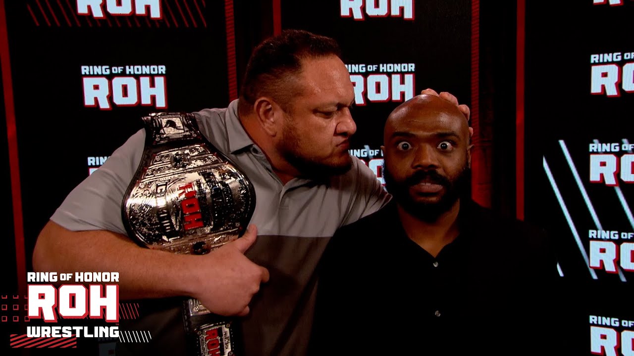 "I RUN YOU!" Samoa Joe tells Stokely Hathaway who really runs ROH ...