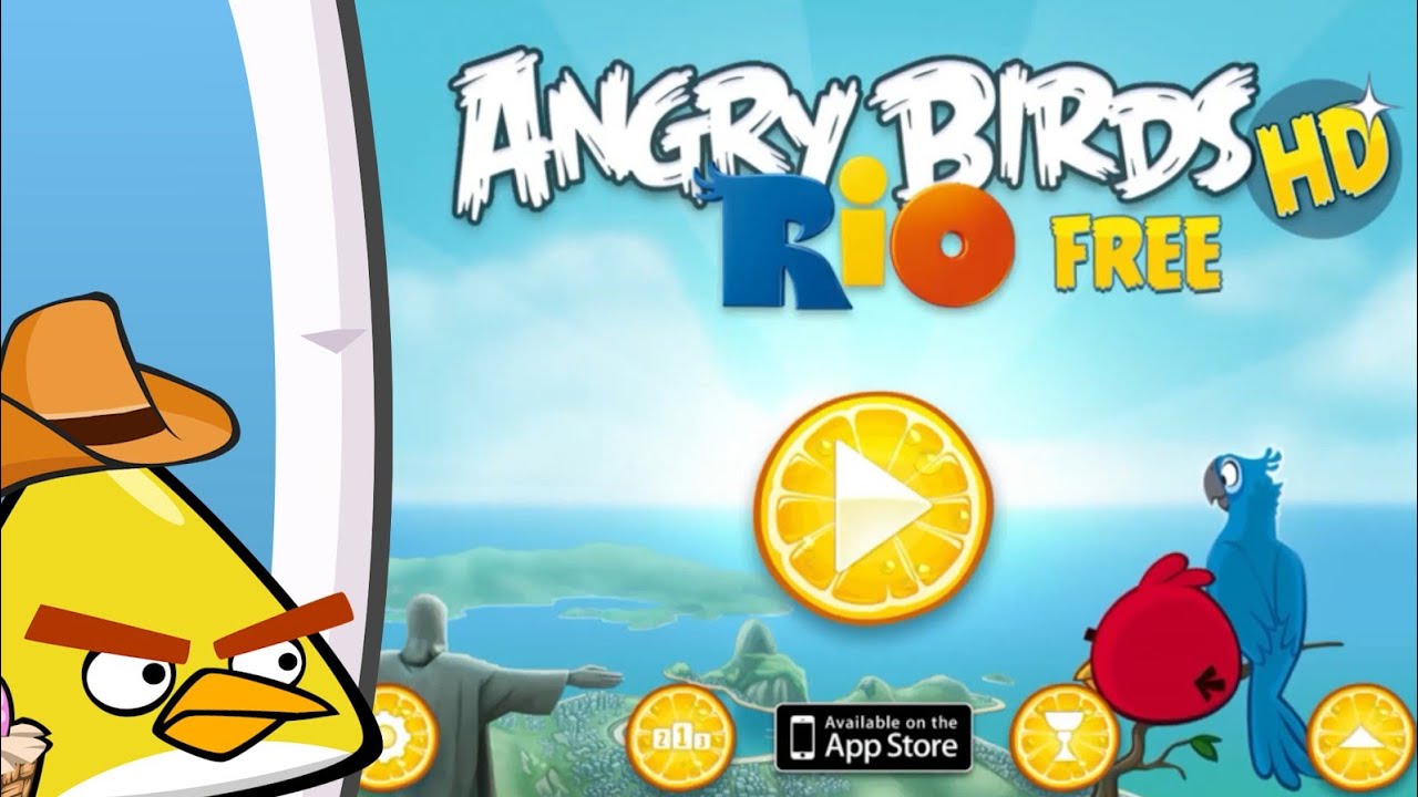 Angry Birds Rio HD Free (1.2.0) - Gameplay - YouTube