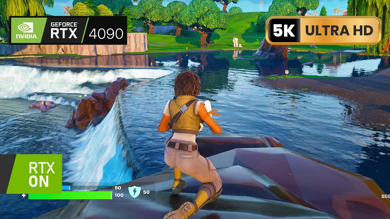 [5K[ Fortnite OG Ultrawide Max Settings Gameplay | RTX 4090 Ryzen ...