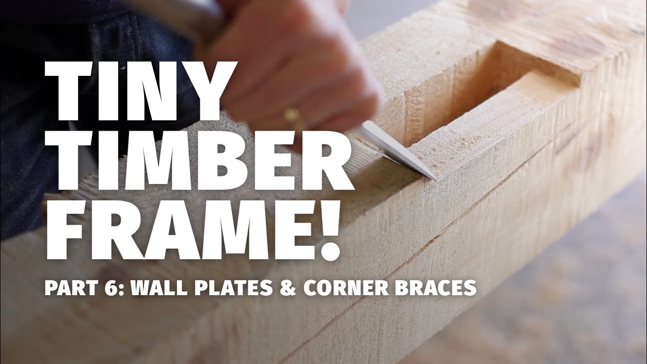 Part 6: Wall Plates and Corner Braces - YouTube