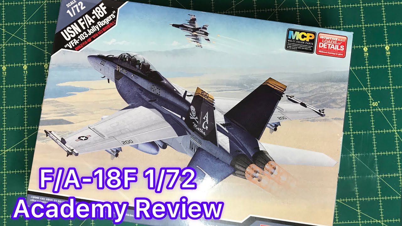 F 18 academy 1/72 review - plastimodelismo - scalemodels ...