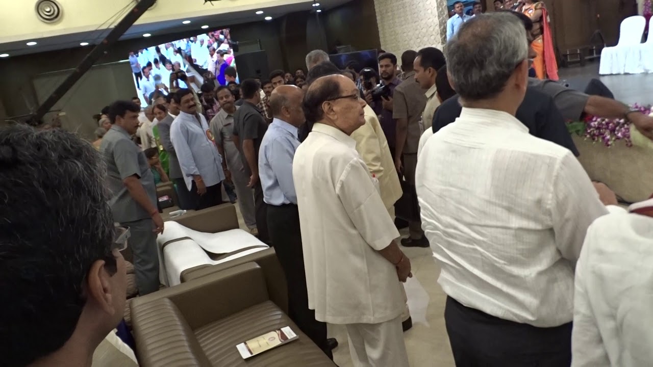 CM ARRIVING at Dr.Ramineni Foundation Ceremony in Vijayawada - YouTube