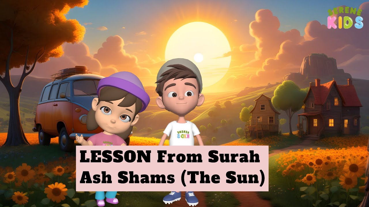 Maha & Taha Teach Us the Story of Surah Ash-Shams 🌞 | Choose the Right ...