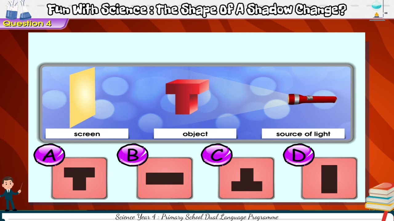 Year 4 Science Interactive Learning : Unit 5: Light - Factors Affecting ...