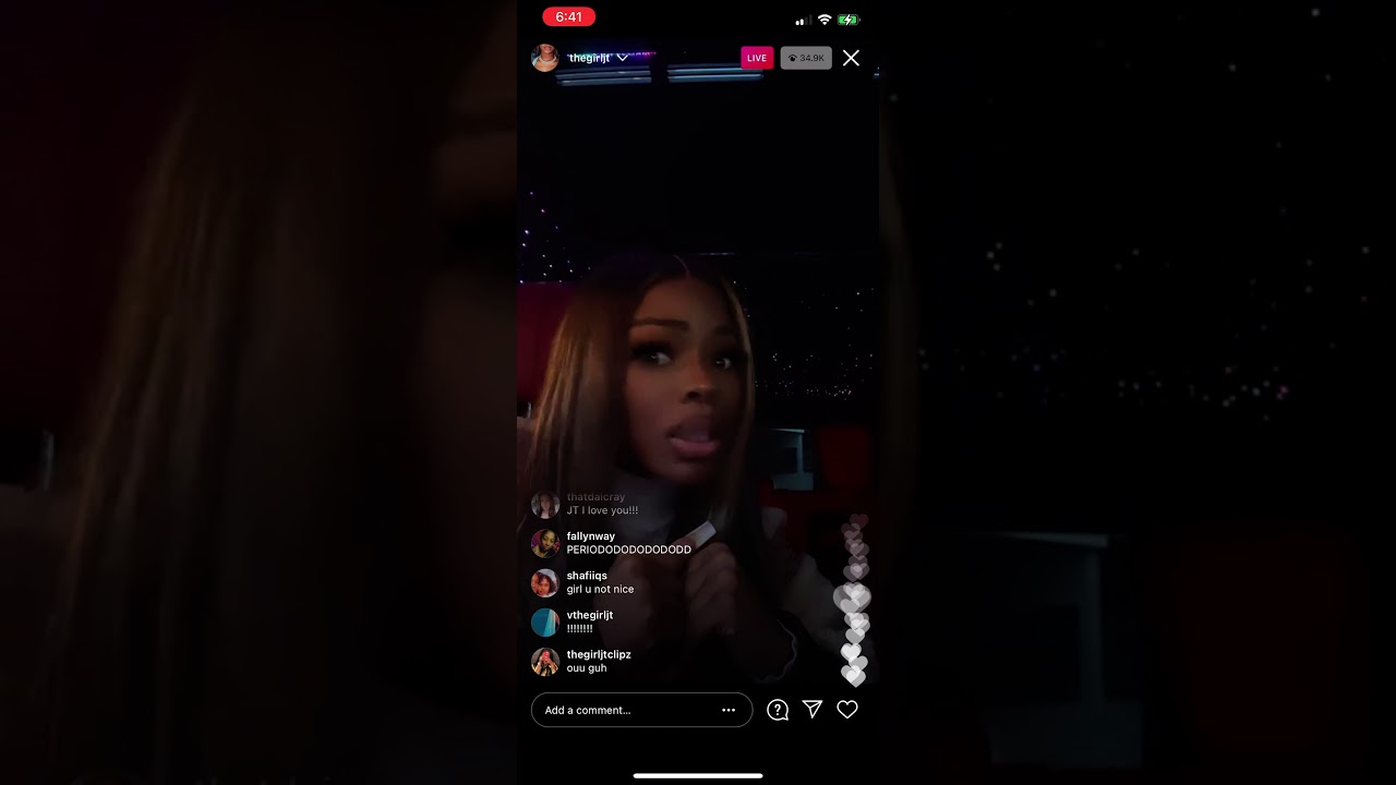 JT on IG LIVE speaking about the twitter situation - YouTube