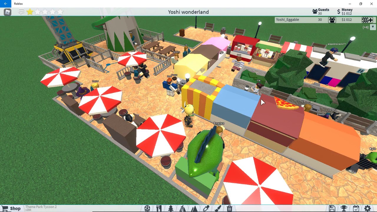 I BOUGHT MY OWN THEME PARK IN ROBLOX !!! - YouTube