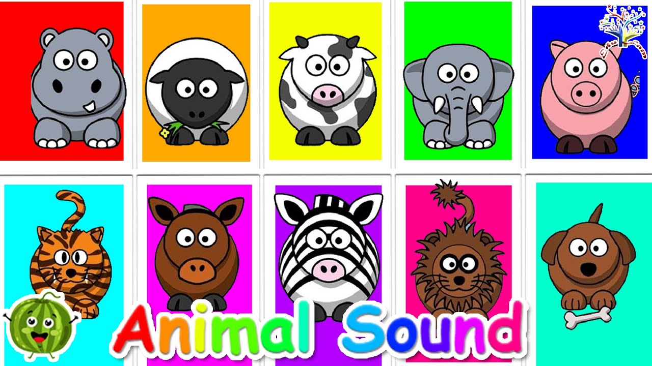 The Animal Sounds Song || Kids Songs and Nursery Rhymes || EduFam ...