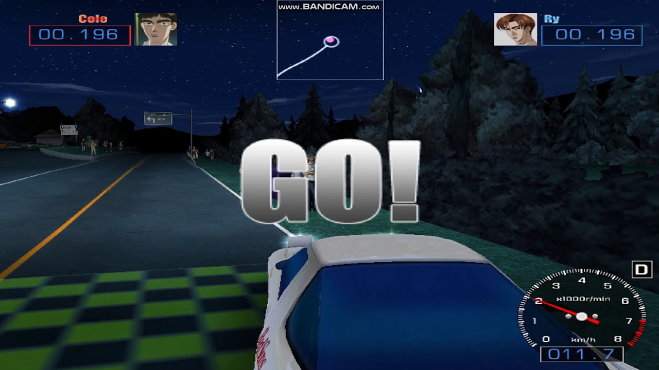 Initial D: Mountain Vengeance Gameplay - YouTube