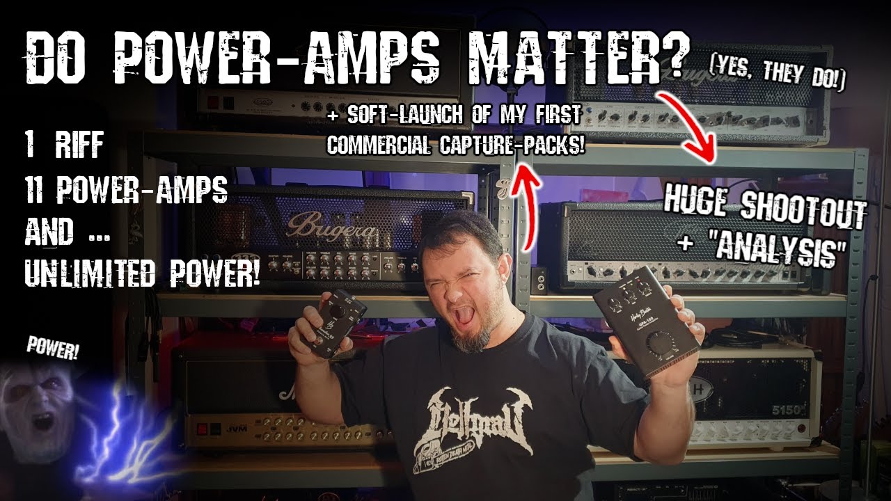 POWER! | 11 different Power-Amps compared | Shootout & Analysis ...
