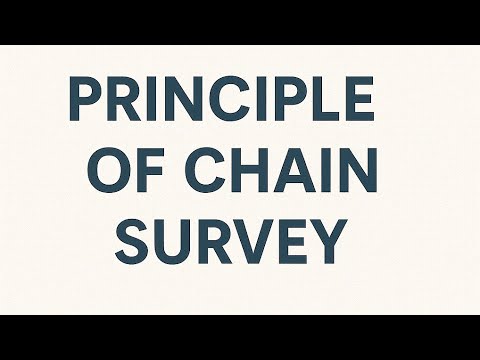 PART-5|SURVEY |PRINCIPLE OF CHAIN SURVEY|FIELD BOOK|LEVELLING|SUB ...