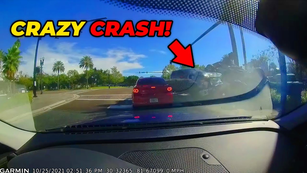 Idiotic Driver Causes a Crazy Crash - Idiots in Cars - YouTube