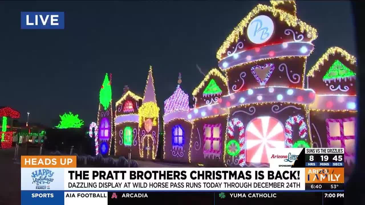 Pratt Brothers Christmas returns to Wild Horse Pass - YouTube