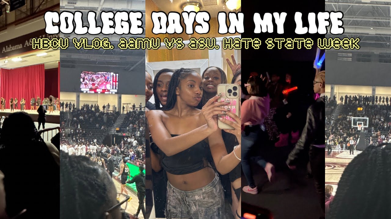 Realistic College Days In My Life | Alabama A&M Univerisity , AAMU VS ...