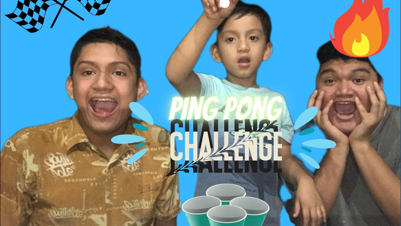 Ping pong Challenge-reto extremo - YouTube