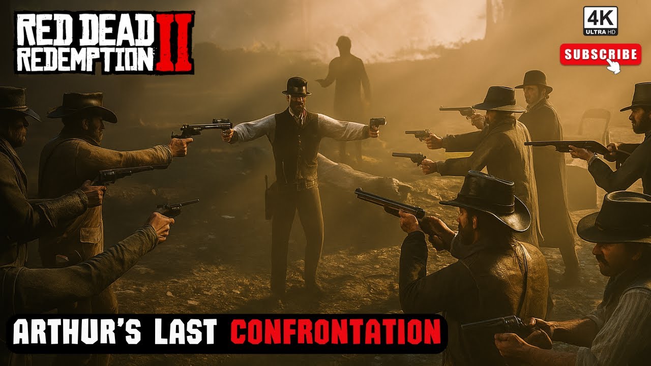 Arthur vs Micah: Final Camp Betrayal | RDR2 Final Chapter 6 Cinematic ...