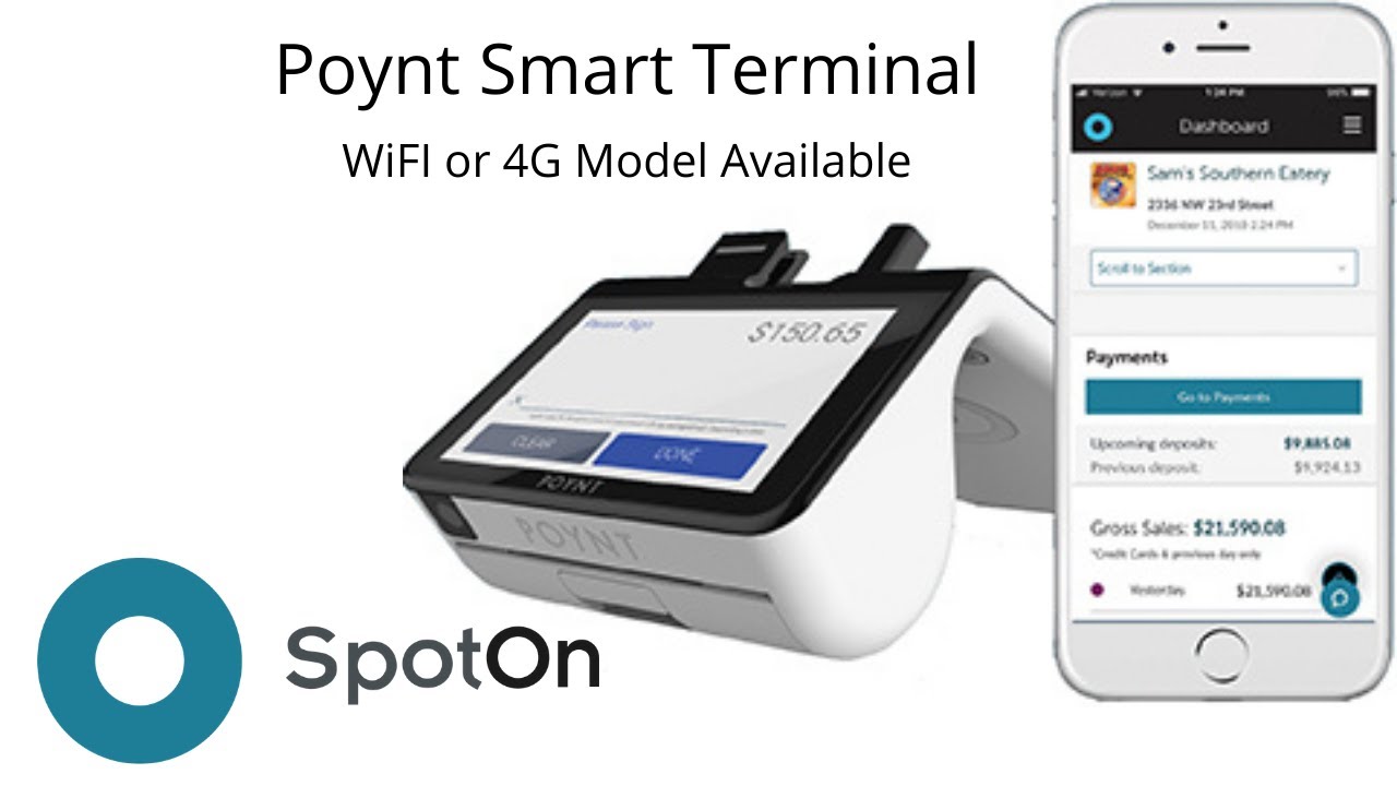 Poynt Smart Terminal - SpotOn Alabama - YouTube