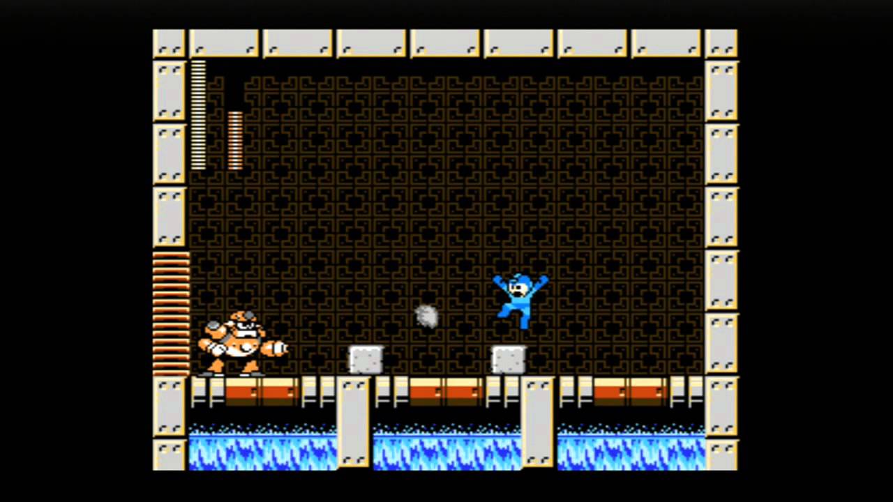 Mega Man 9: Concrete Man No damage, only mega buster - YouTube