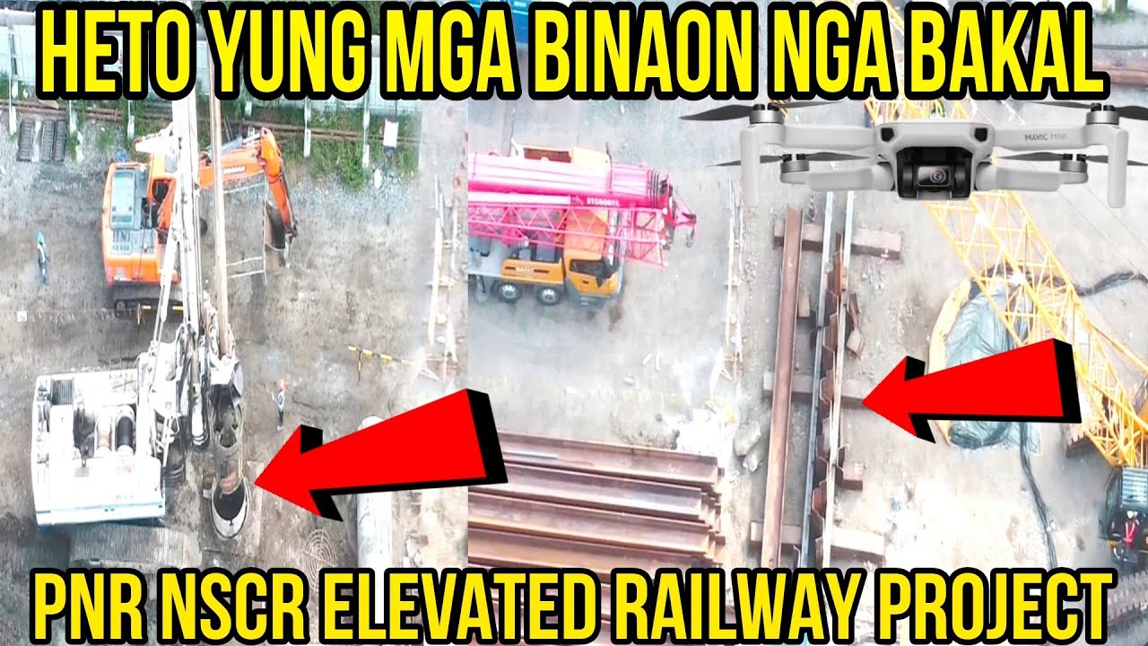 HETO GANAP NGAYON SA PNR NSCR ELEVATED RAILWAY PROJECT UPDATE SAMPALOC ...