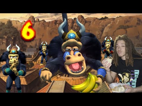 Ninja Monkeys FINESSED my... BANANAS?!?!? | Donkey Kong Country: Tropical Freeze Part. 6 - YouTube