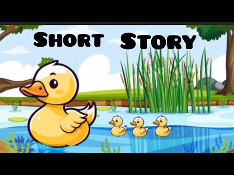 Duck and duckling story| Story for kids|Story with moral|short story ...
