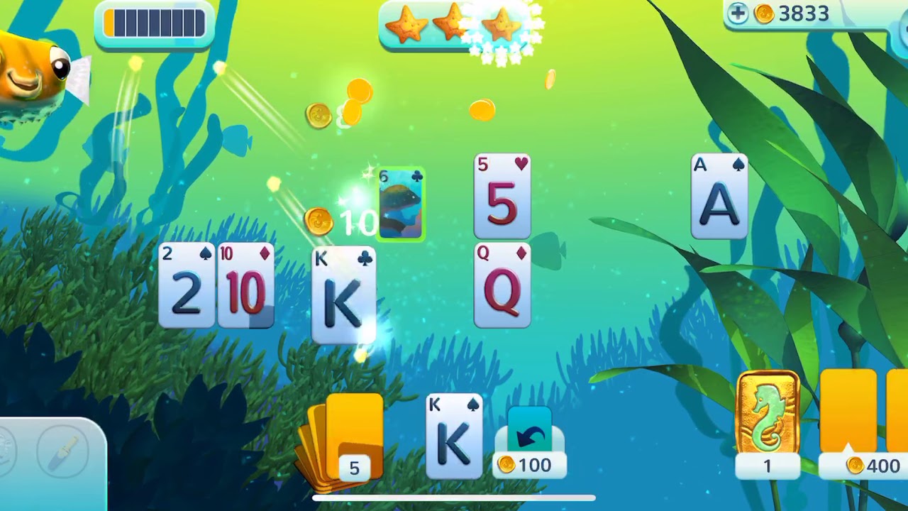 Deep Sea Solitaire Dive 19 - YouTube