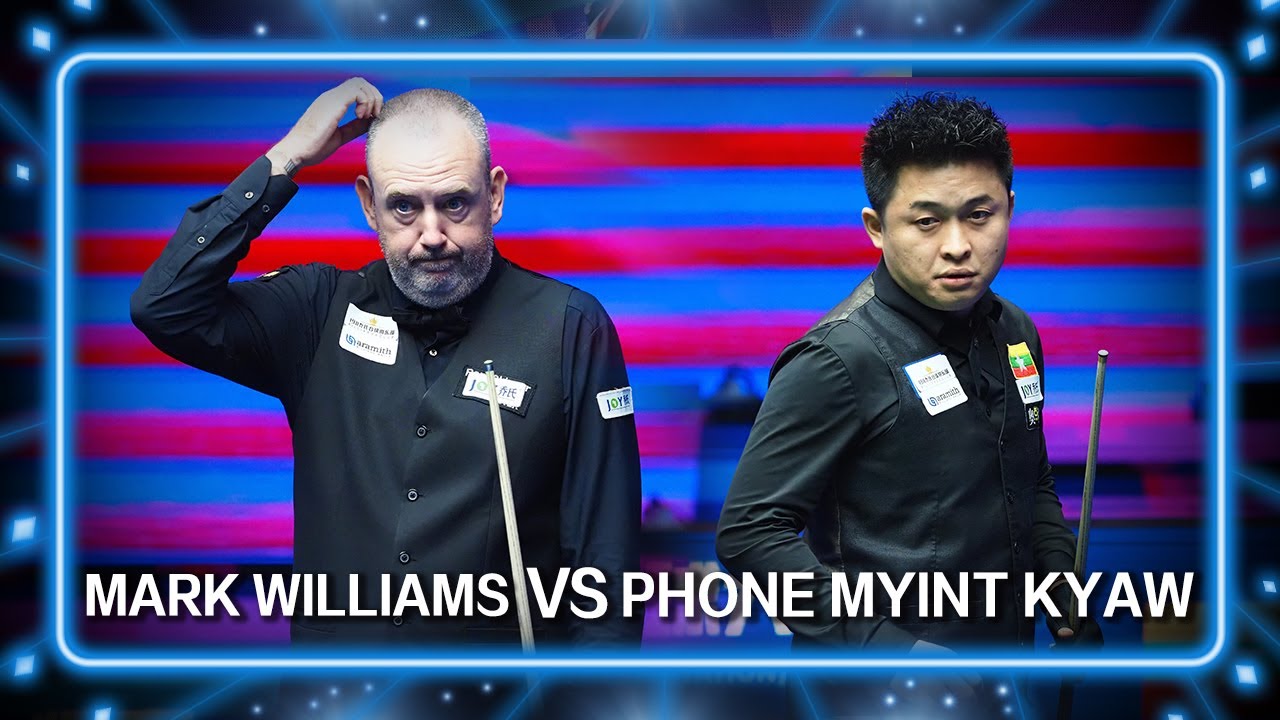 MARK WILLIAMS(UK）VS PHONE MYINT KYAW（MYA）| 2024 JOY Heyball Masters ...