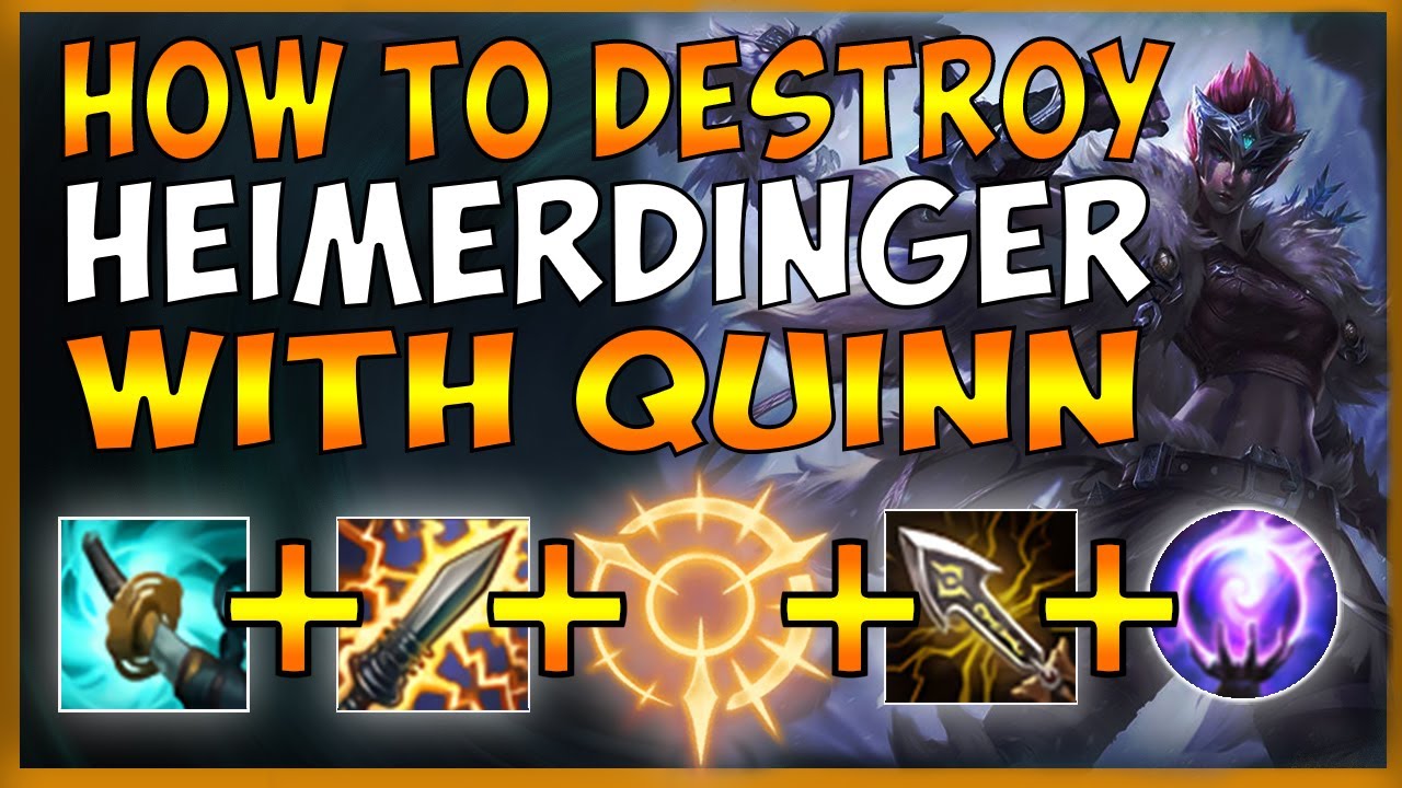 HOW TO BEAT HEIMERDINGER TOP WITH QUINN IN SEASON 10 (THE DONGER IS ...