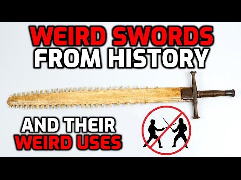 History's Weirdest Swords (and their weird uses!) - YouTube