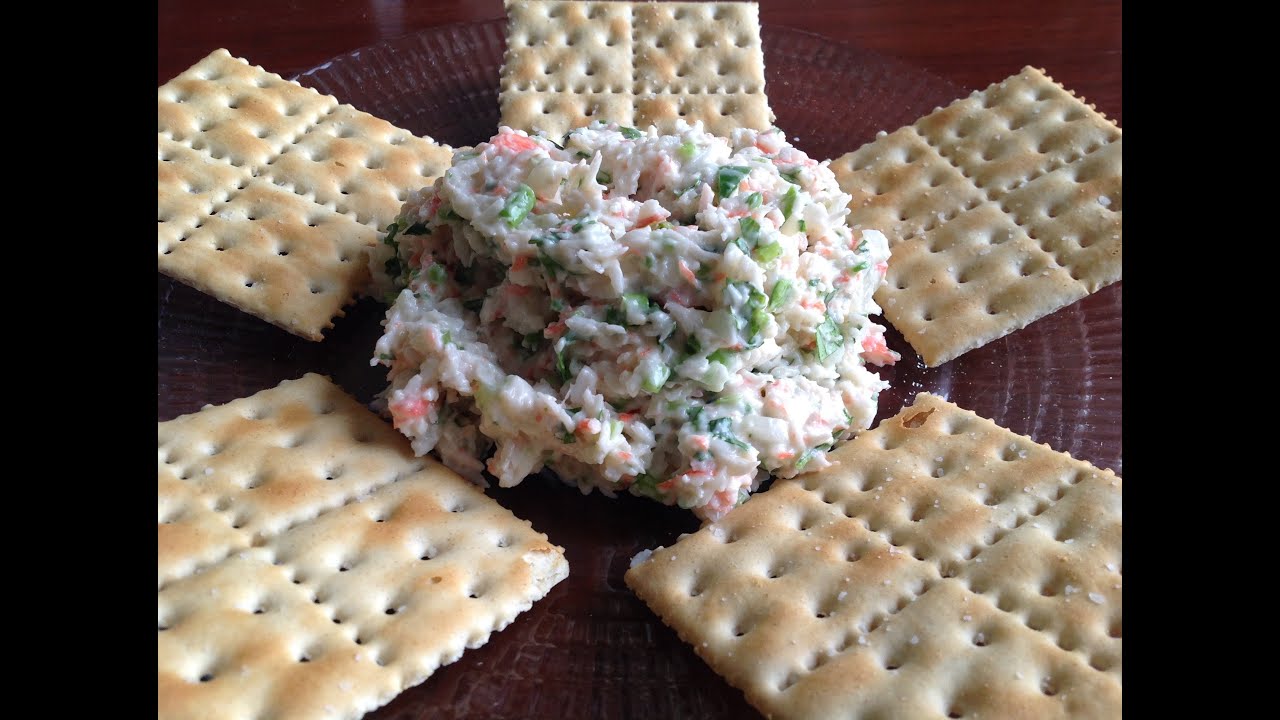 DIP DE SURIMI - ENSALADA DE SURIMI -Mima comida fácil- - YouTube