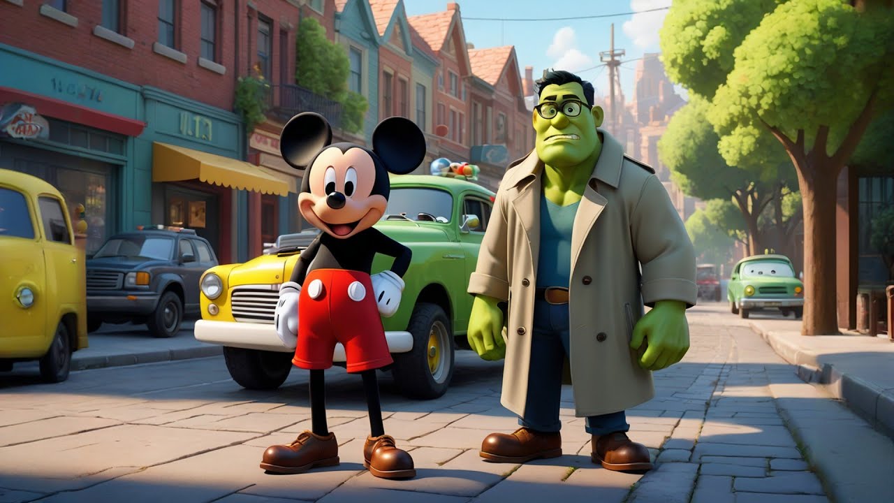 Mickey Mouse and the Hulk: A Mighty Adventure - YouTube