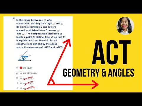 ACT TEST PREP - [GEOMETRY] Let’s quickly get through this problem ...