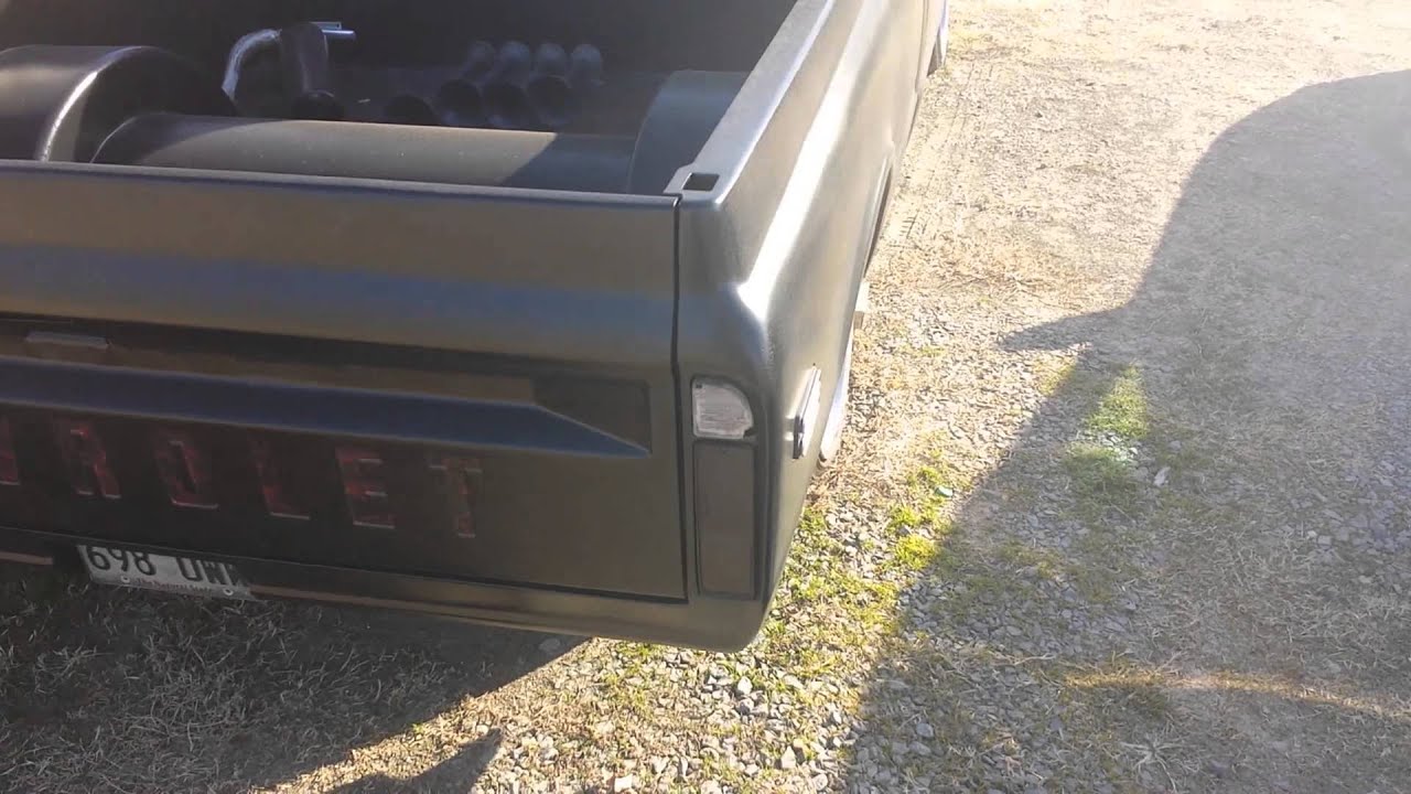 My 71 chevy c10 rat rod walk around - YouTube