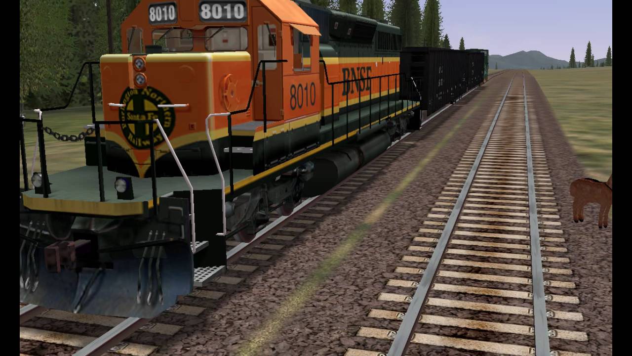 MSTS聲音:sd40-2 - YouTube