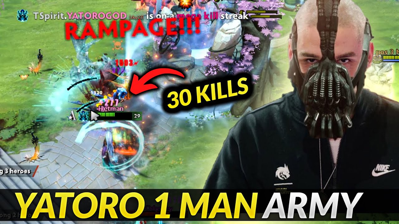 Yatoro PA Rampage - 1 Dagger 1 Kill (Fixed) - YouTube