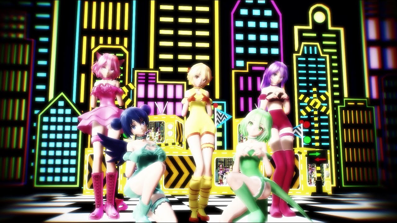 [MMD - Tokyo Mew Mew] LE SSERAFIM - ANTIFRAGILE - Ichigo, Mint, Lettuce, Zakuro, Pudding - YouTube
