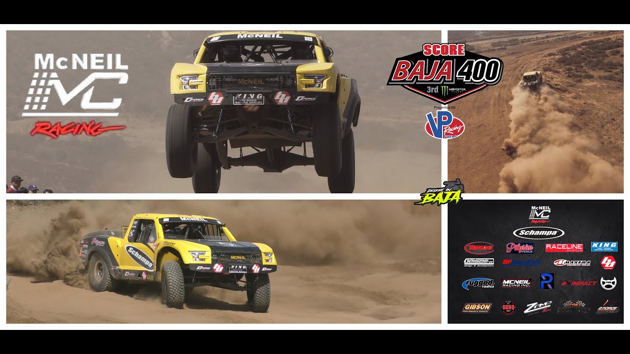 Mcneil Racing Baja 400 2022 - YouTube