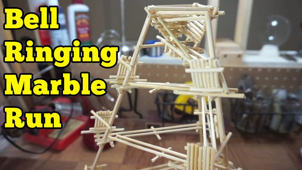 Simple Bell Ringer (Marble Run) | Barb Makes Things #10 - YouTube