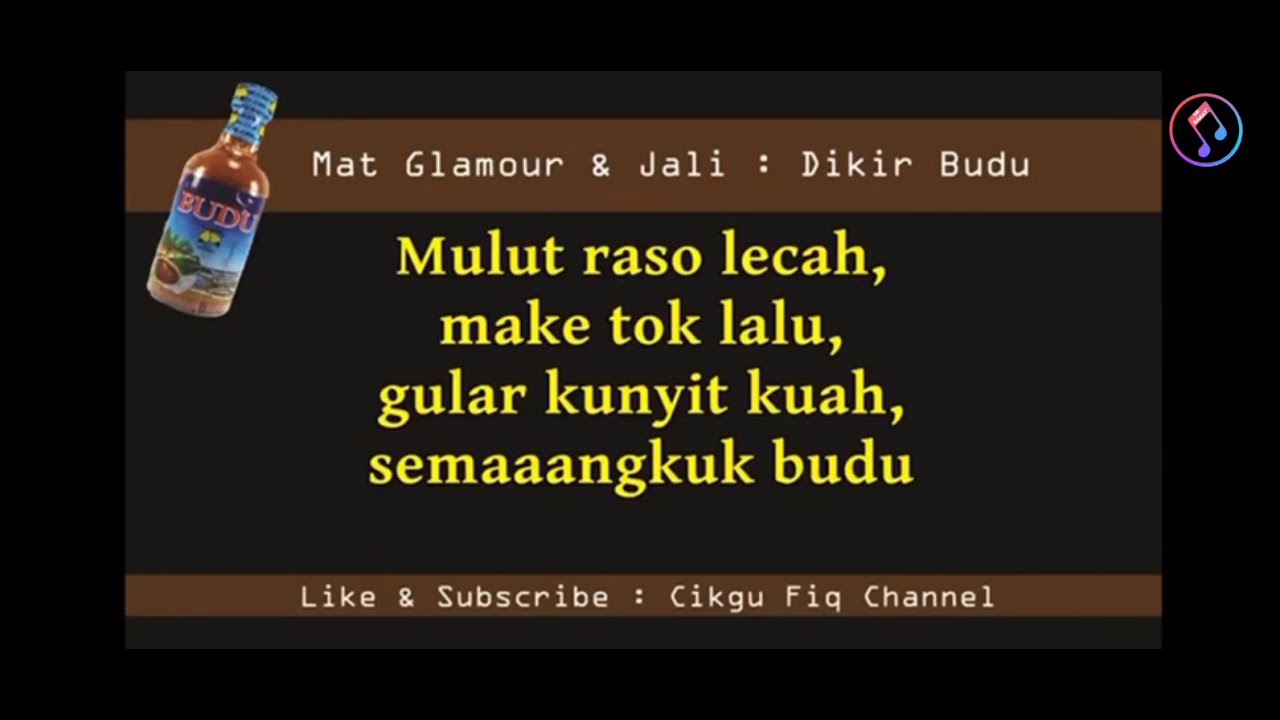Dikir Budu - MAT GLAMOUR & JALI BUNGA TANJUNG - YouTube