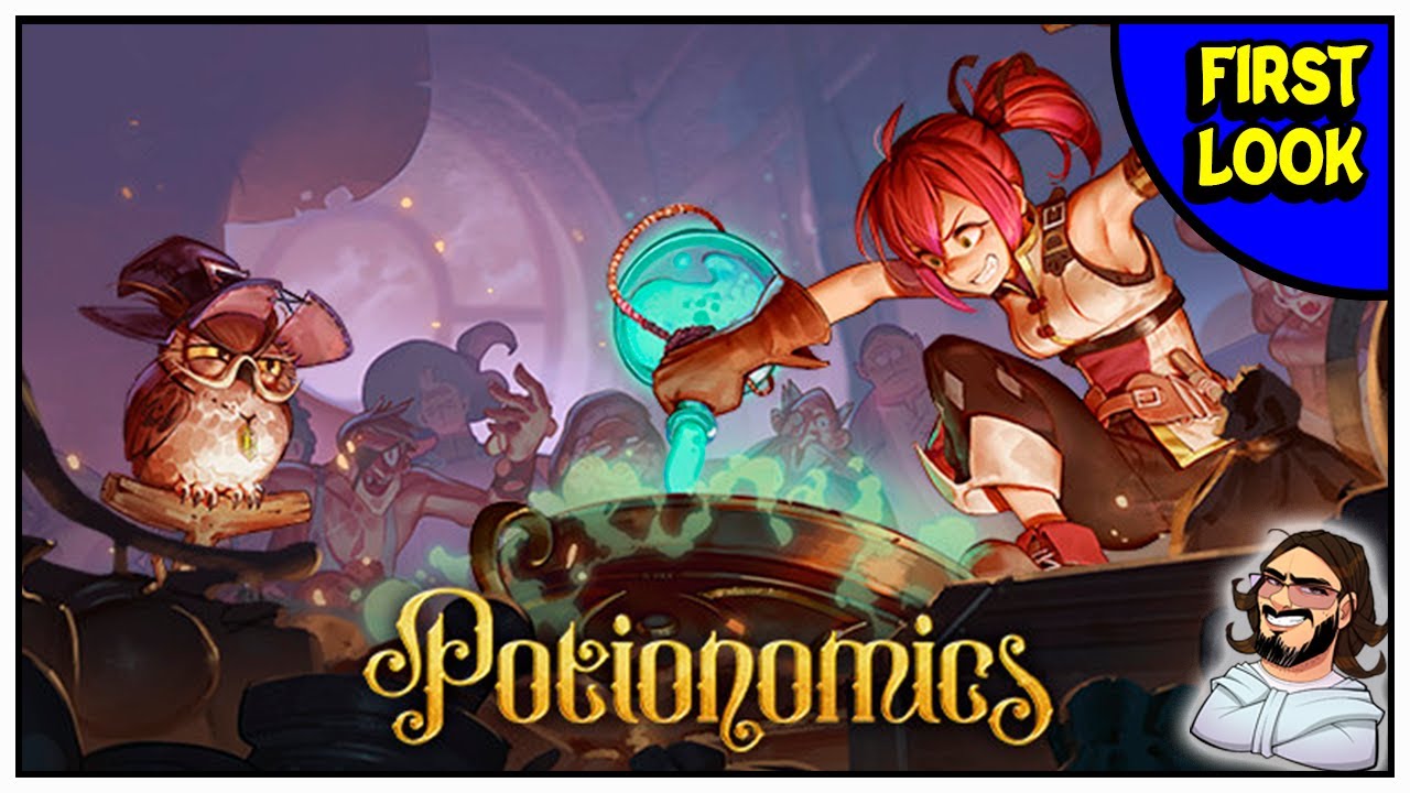 POTIONOMICS Gameplay Español - Un TITULO con una IDEA GENIAL #ad - YouTube