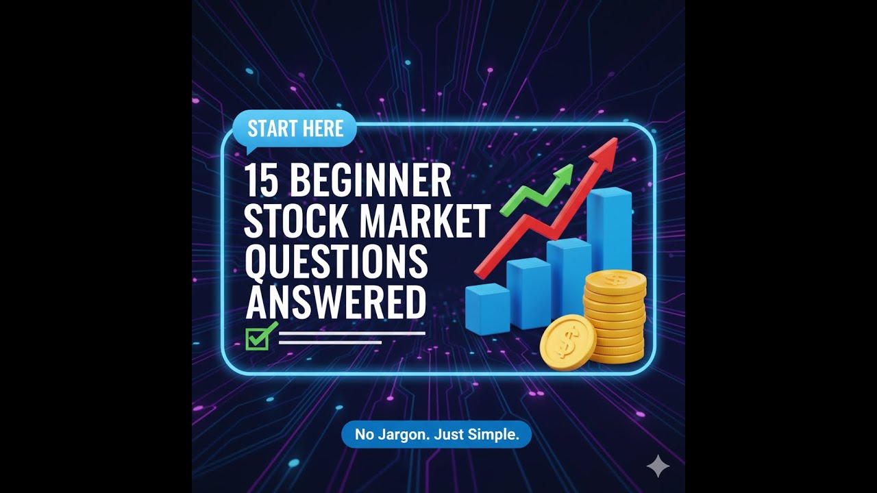 Stock Market Basics for Beginners | Simple Explanations with Real-Life ...